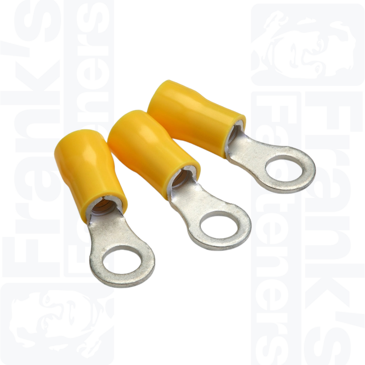 4.3mm Yellow Pre-Insulated Ring Terminals – Frank's Fasteners