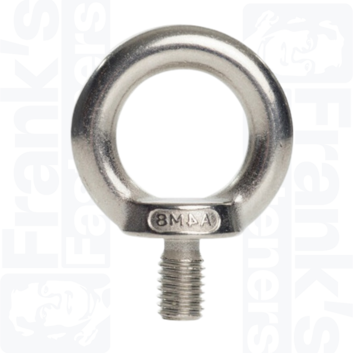 M10 Lifting Eye Bolt (580 Type) - Stainless Steel (A2) – Frank's Fasteners