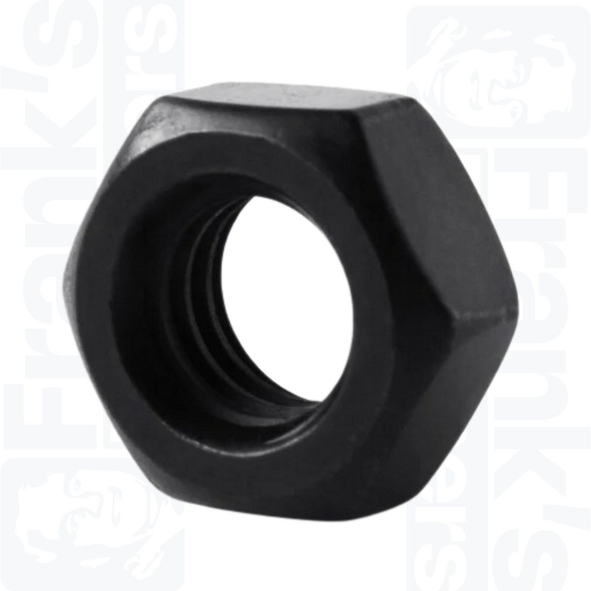 M10 Hexagon Nuts (DIN 934) - Black Stainless Steel (A2) – Frank's Fasteners