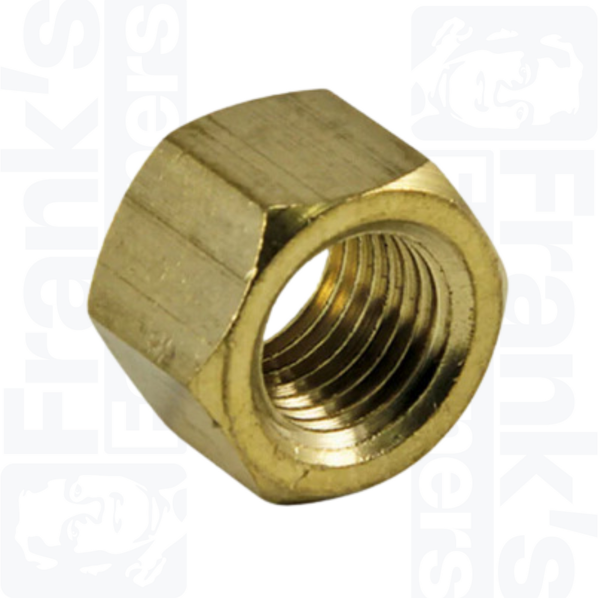 M10 (1.25mm Fine Pitch) Manifold Nuts - Brass – Frank's Fasteners