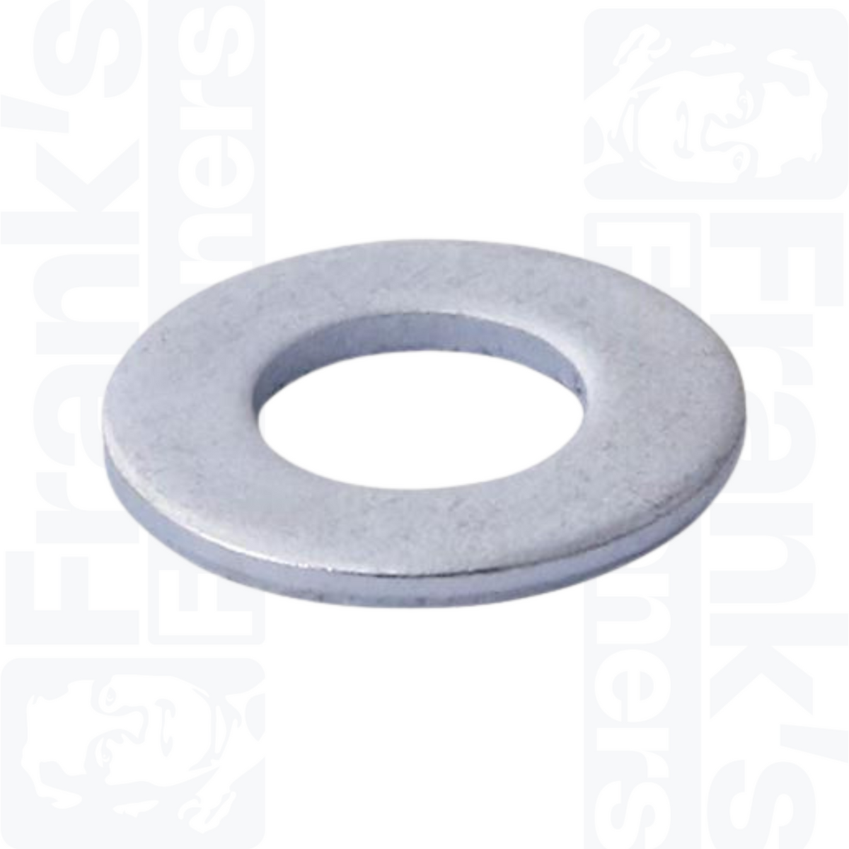 M6 Form A Flat Washers (DIN 125) - Zinc Plated Steel – Frank's Fasteners