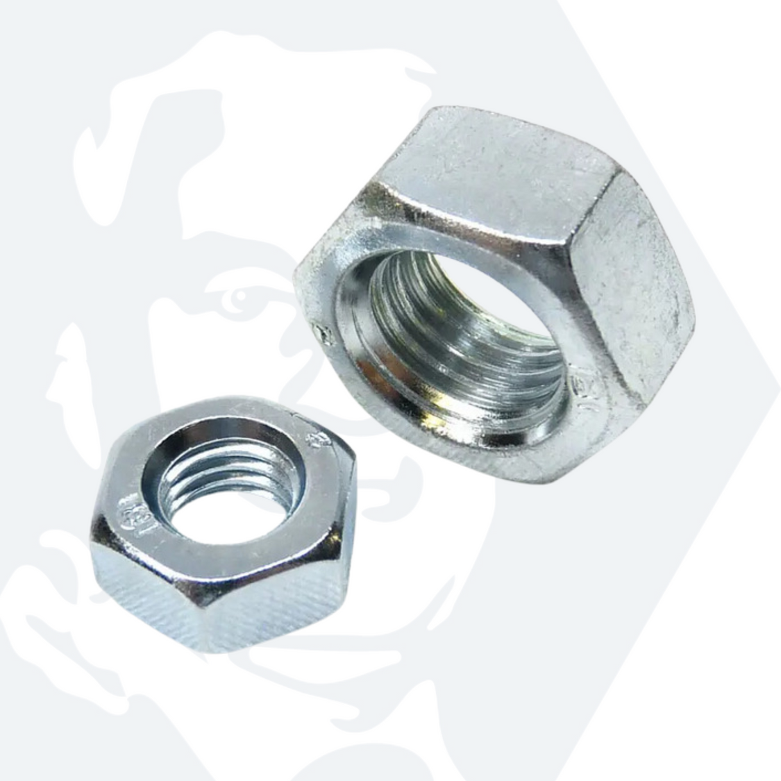 M4 Hexagon Nuts (DIN 934) - Zinc Plated Steel – Frank's Fasteners