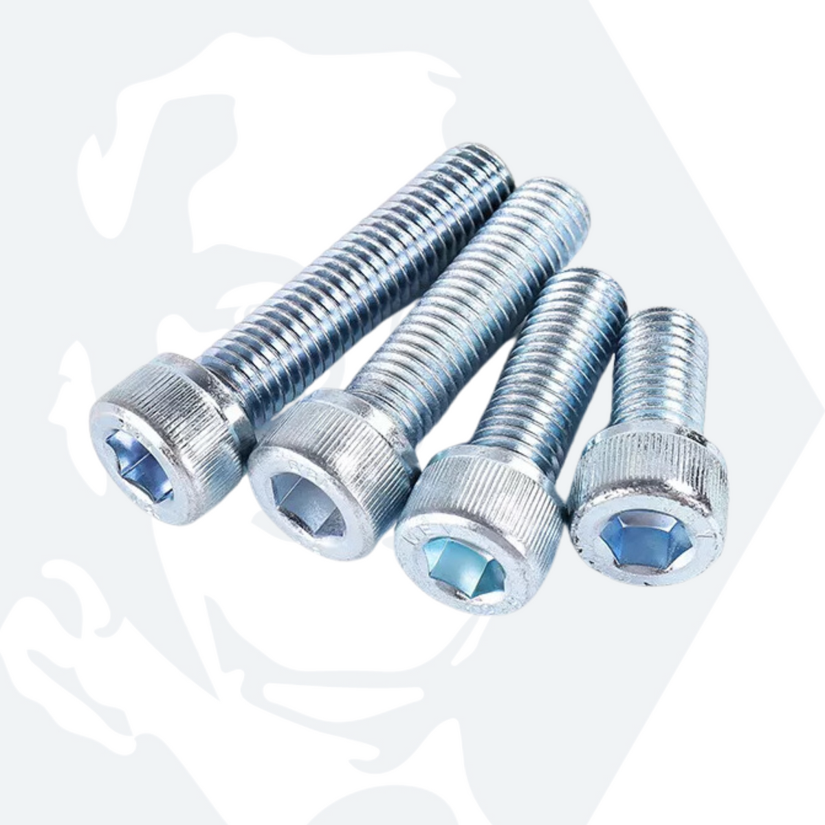 #8 UNC Socket Cap Head Screws - Zinc Plated Steel – Frank's Fasteners