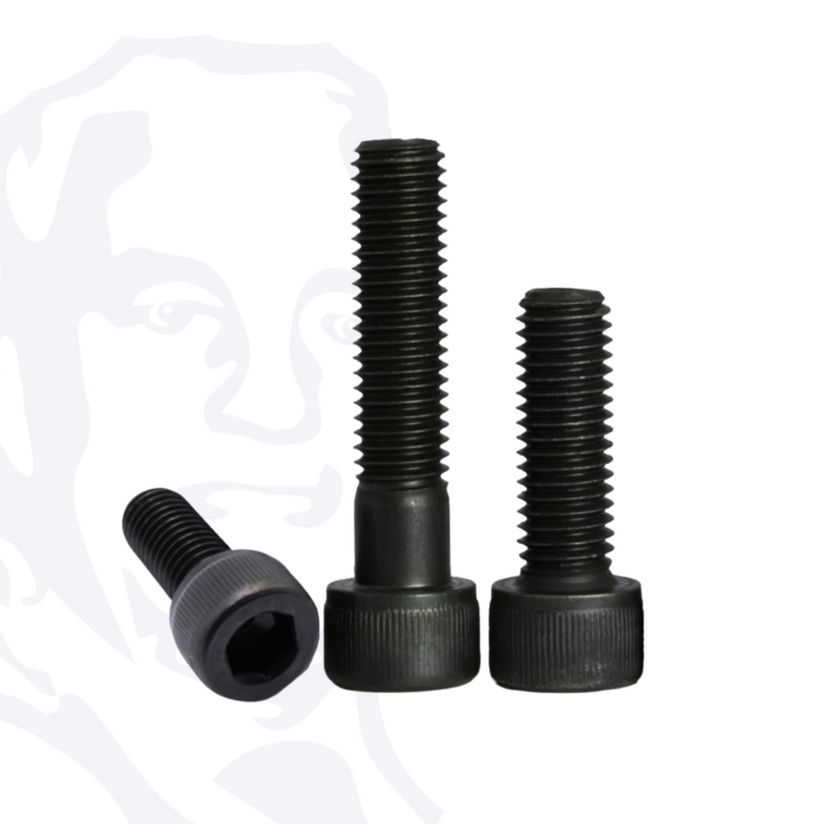 M4 Socket Cap Head Screws (DIN 912) - Self Colour High Tensile Steel ...